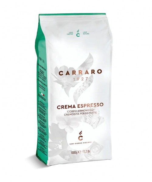 Carraro Crema Espresso 1000 g Coffee Beans Delivery Moldova Chisinau